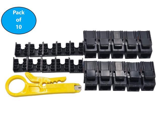 Click here for Micro Connectors CAT6A Unshielded Punch Down Keyst... prices