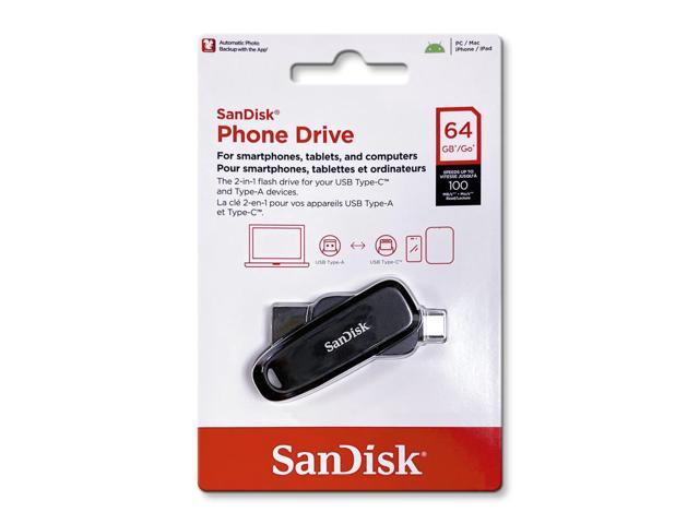 Click here for SanDisk 64GB Phone Drive OTG USB Type-C & Type-A U... prices