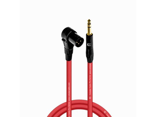 Click here for Coluber Cable - Right Angle XLR Male to 1/4 TRS -... prices