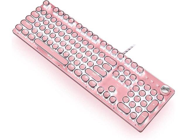 Click here for CC MALL Gaming Keyboard Retro Punk Typewriter-Styl... prices