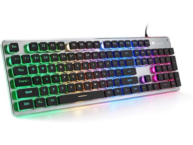 Click here for LANGTU Membrane Gaming Keyboard  Colorful LED Back... prices