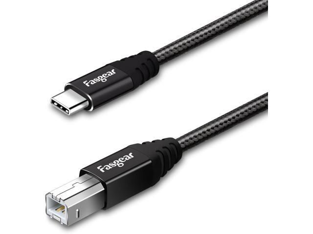 Click here for Fasgear USB C Printer Cable 6 ft Braided USB B to... prices