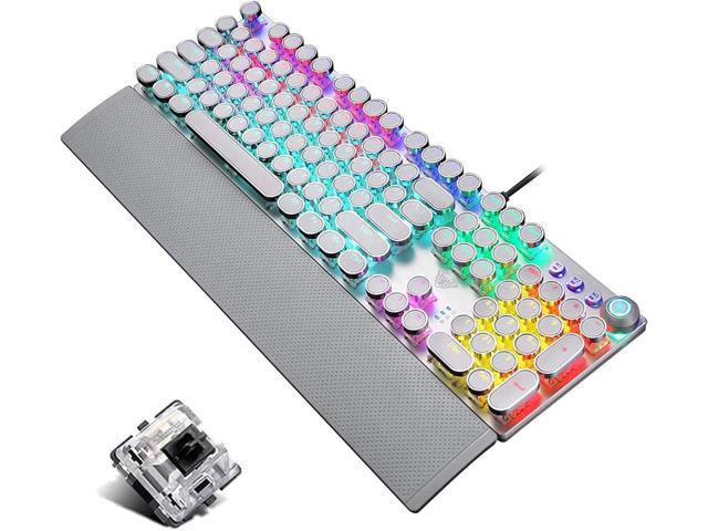 Click here for Retro Steampunk Mechanical Gaming Keyboard  Metal... prices
