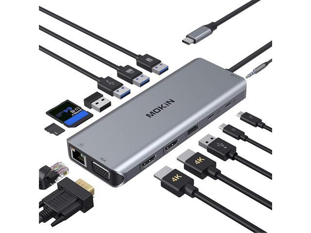 Click here for USB C Docking Station Dual Monitor  14 in 1 USB-C... prices