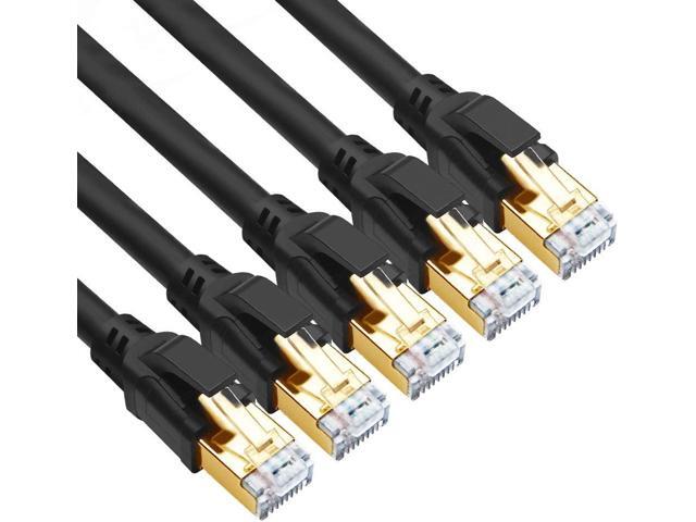 Click here for CAT 8 Ethernet Cable 3ft (5 Pack) Ultra High Speed... prices