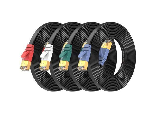 Click here for Cat7 Ethernet Cable 7 ft  High Speed Flat Internet... prices