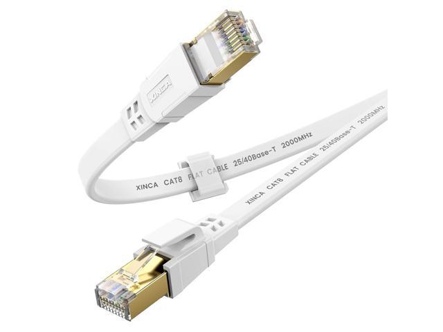 Click here for Cat 8 Ethernet Cable 50FT  High Speed Flat Network... prices