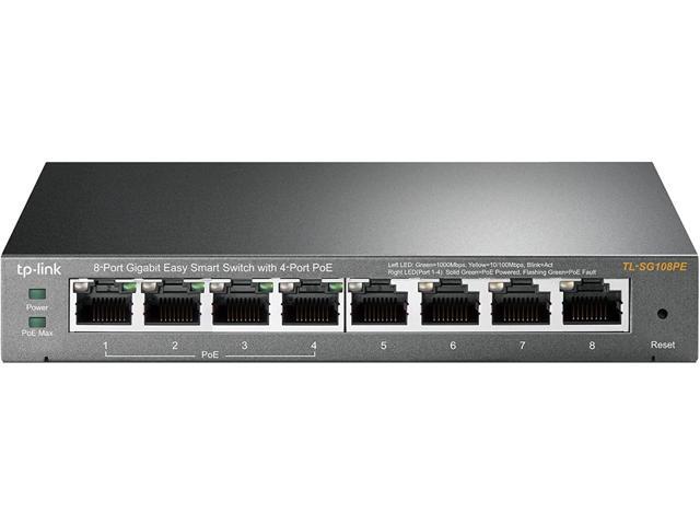 Click here for TP-Link TL-SG108PE V3 8 Port Gigabit PoE Switch Ea... prices