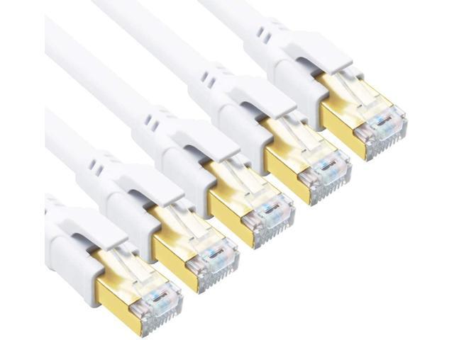 Click here for CAT 8 Ethernet Cable 15ft (5 Pack) Ultra High Spee... prices