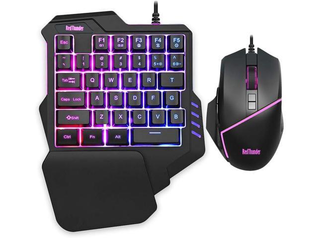 Click here for RedThunder One-Handed RGB Gaming Keyboard and Mous... prices