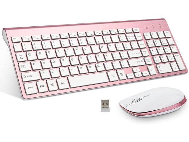 Click here for Wireless Keyboard and Mouse  FENIFOX Full-Size Whi... prices