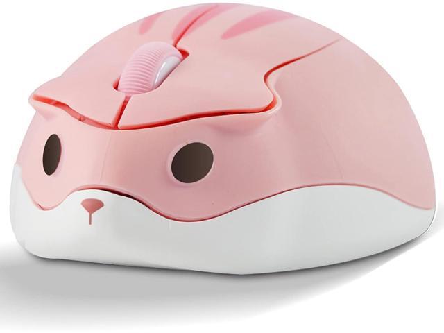 Click here for Wireless Mouse Cute Cartoon Hamster Shape Mini Sil... prices