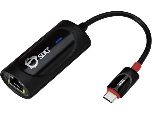 Click here for SIIG USB Type C to Gigabit Ethernet Adapter - 10/1... prices