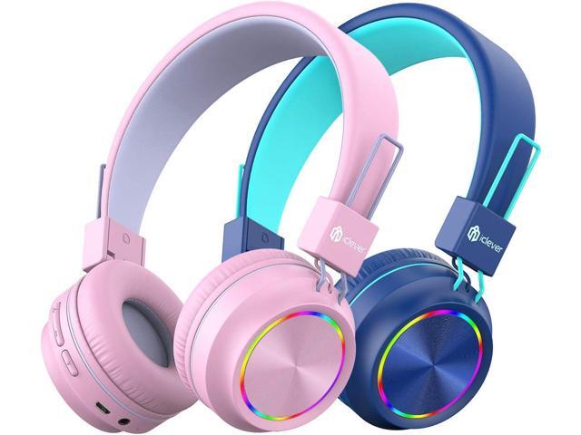 Click here for [2 Pack] iClever BTH03 Kids Wireless Headphones -... prices