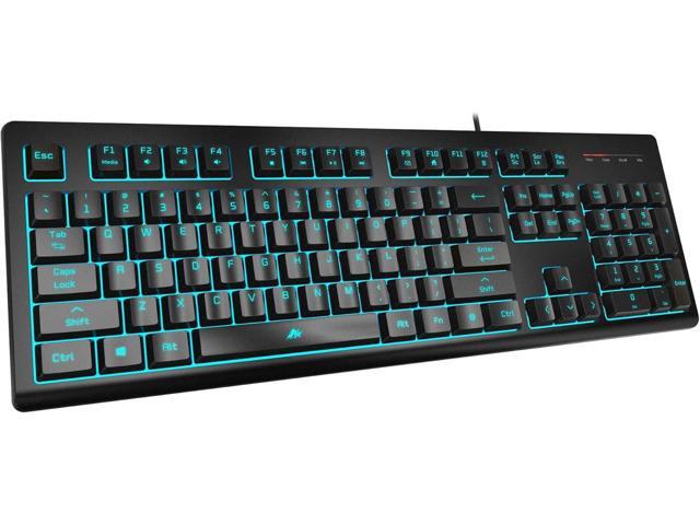 Click here for Light Up Quiet Gaming Keyboard - Membrane Silent W... prices