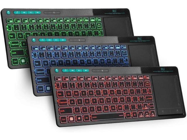 Click here for Rii K18 Plus Wireless 3-LED Color Backlit Multimed... prices
