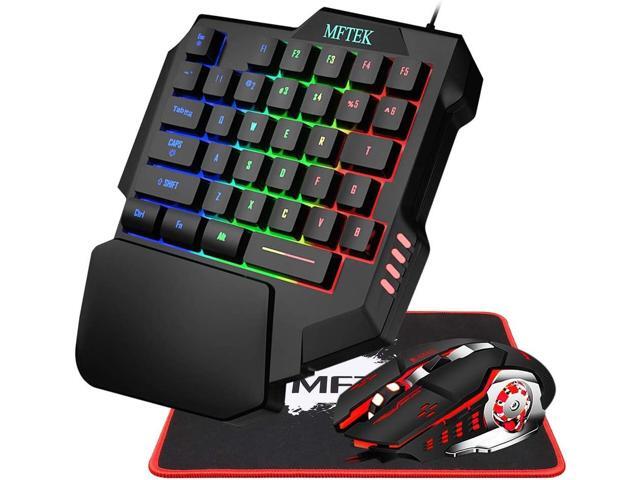 Click here for MFTEK One Hand Gaming Keyboard and Mouse Combo  RG... prices