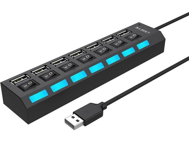 Click here for Multi Port Splitter  7 Port USB 2.0 Hub  USB A Por... prices