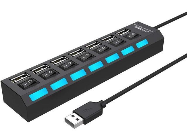 Click here for Multi Port USB Hub Splitter  7-Port USB 2.0 Hub fo... prices