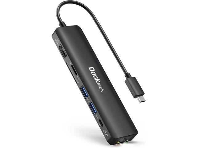 Click here for USB C Hub 4K 60Hz  Dockteck 7-in-1 USB C PD Ethern... prices