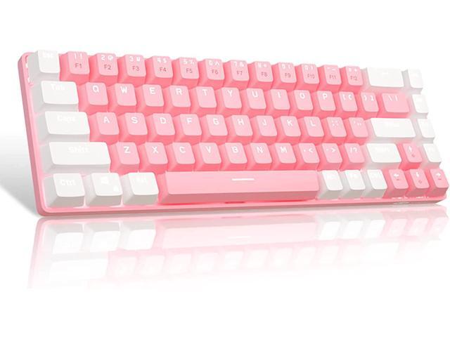 Click here for Pink Gaming Mechanical Keyboard Compact 68 Keys An... prices