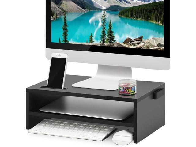 Click here for Marbrasse Monitor Stand Riser  16.5 Inch 2 Tier Co... prices
