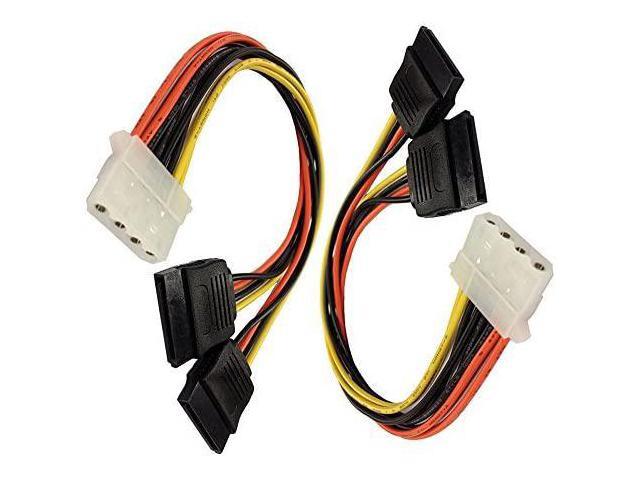 Click here for 2 Pack 4 Pin IDE Female Molex to Female Dual SATA... prices