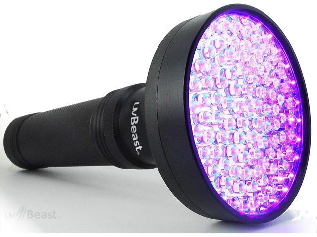 Click here for Black Light UV Flashlight High Power 100 LED with... prices