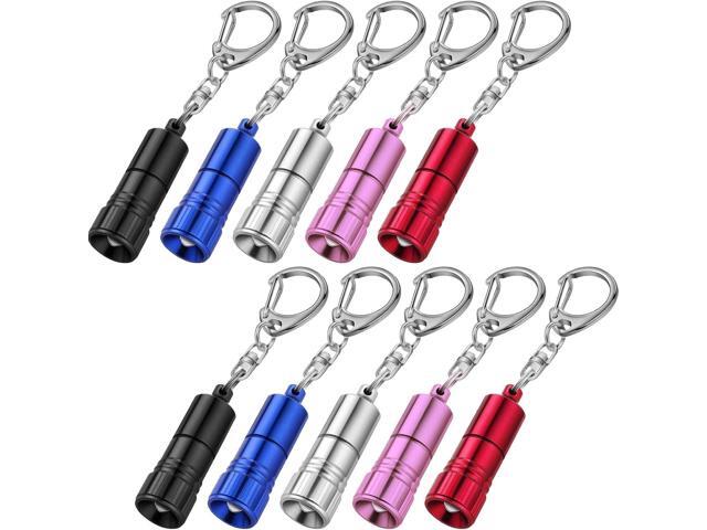 Click here for Mudder 10 Pieces Small LED Flashlight Keychain Bri... prices