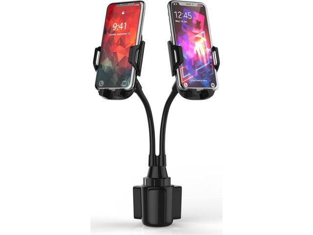 Click here for CAVIANA Dual Phone Holder for Car Cup Holder Long... prices