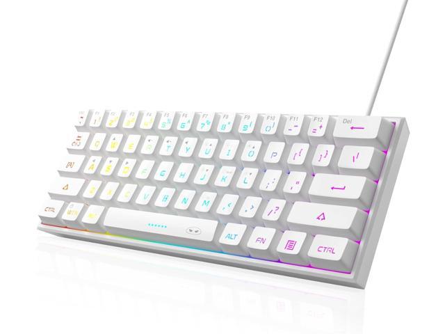 Click here for Mini 60 Gaming Keyboard  Upgrade RGB Backlit 61 Ke... prices