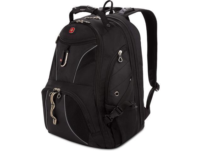 Click here for SwissGear 1923 ScanSmart Laptop Backpack  Black/Si... prices