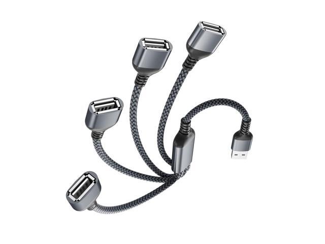 Click here for Elebase USB Splitter Y Cable 1FT 1 Male to 4 Femal... prices