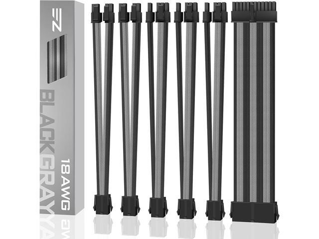 Click here for EZDIY-FAB PSU Cable Extension Sleeved Custom Mod G... prices