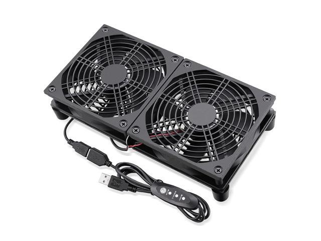 Click here for GDSTIME Dual 120mm 5V USB Fans  102CFM Big Airflow... prices