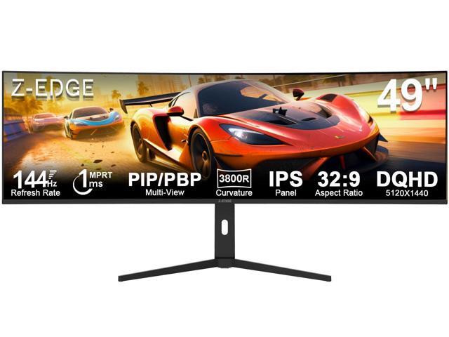Click here for Z-EDGE 49 32:9 DQHD 5120x1440 3800R Curved IPS Gam... prices