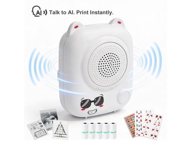 Click here for Portable AI Smart Printer with Voice Command  Blac... prices