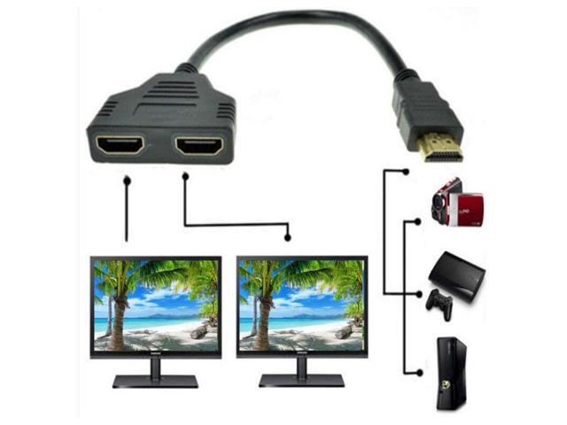 Click here for HDMI Port Male To Female 1 Input 2 Output Splitter... prices