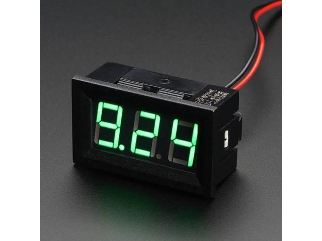 Click here for 575 - PANEL METER DIGITAL 4.5V - 30VDC prices