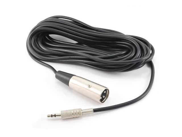 Click here for CMX-215 - XLR CABLE 3PL-3.5 STEREO PL 15FT prices