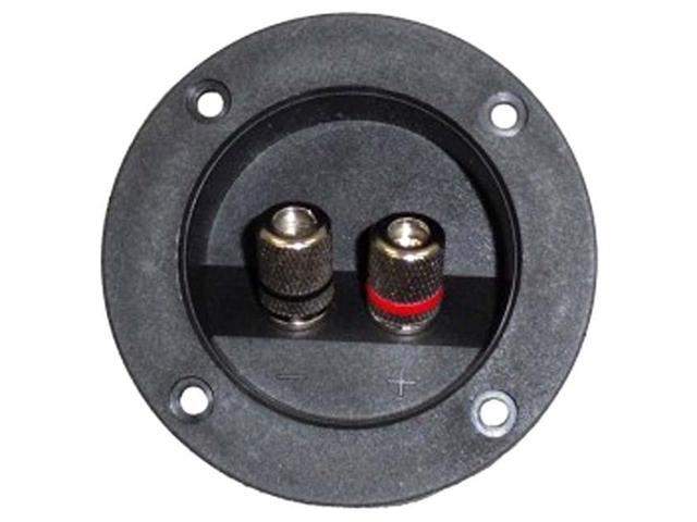 Click here for ST1008 - SPEAKER TERM 2POS RND 75MM CHMT WITH BANA... prices