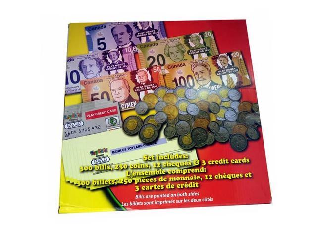 Click here for G5AP 339 - CANADIAN PLAY MONEY BILLS COINS CHEQUES... prices