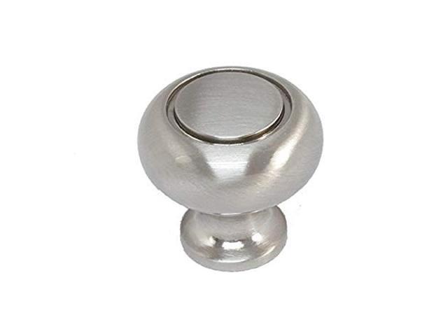 Click here for 40909 - KNOB CABINET 1.25IN SATIN NICKEL FINISH prices