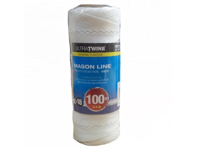 Click here for 164317 - ROPE BRAIDED NYLON TWINE WHITE 328FT FOR... prices