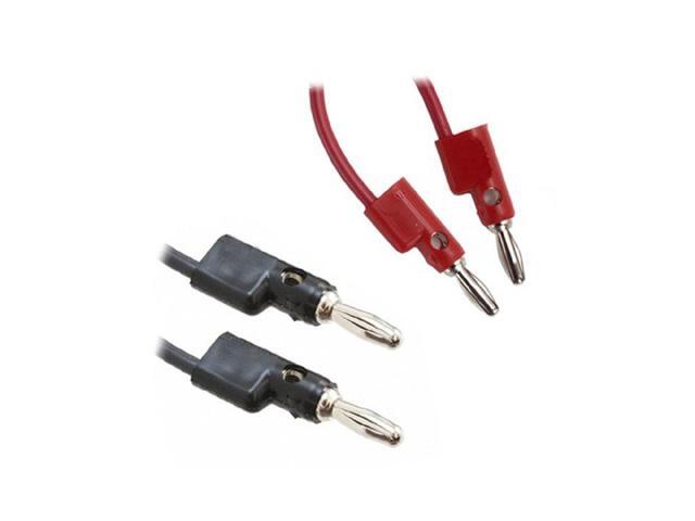 Click here for 05ALS04 - BANANA PLUG TO PLUG CABLE 3FT BLK/RED prices