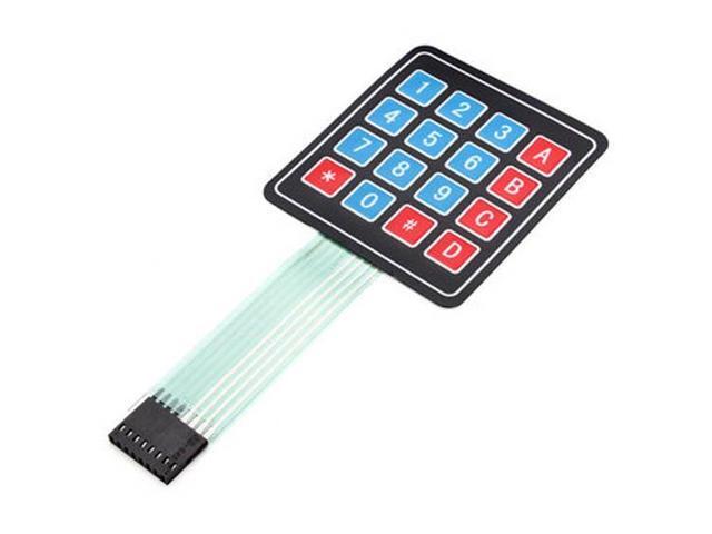 Click here for 966889 - KEYPAD MEMBRANE 4X4 MATRIX EXTERNAL EXPAN... prices