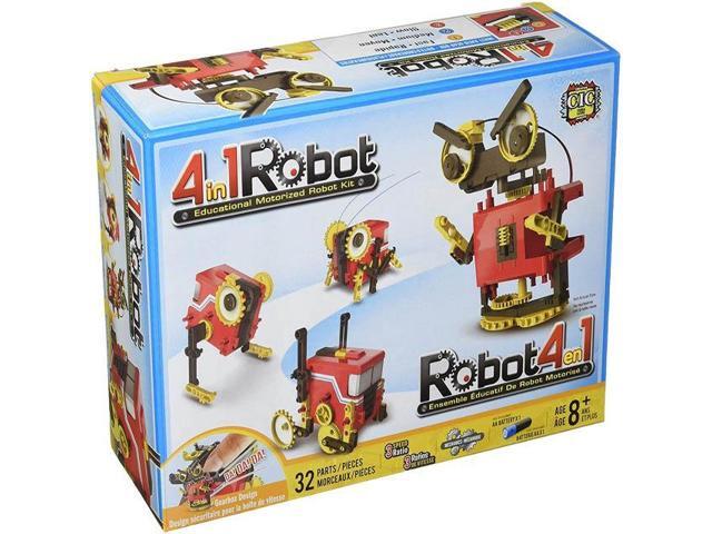 Click here for CKR-162 - EDUCATIONAL MOTORIZED ROBOT KIT 4 IN 1 prices