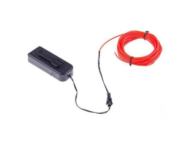 Click here for 02939 - EL WIRE RED 2.3MM 3M WITH 3V BATTERY PACK... prices