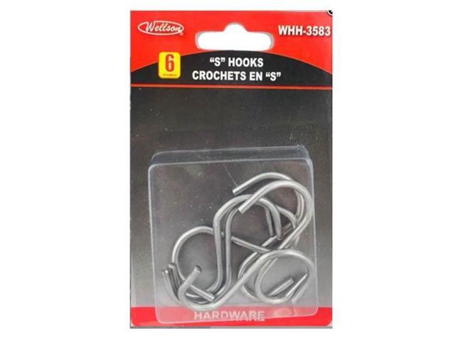 Click here for WHH-3583 - S HOOK (6 pcs/pkg) prices