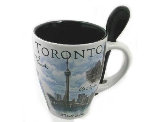 Click here for 00616 - TORONTO SOUVENIR MUG W/SPOON COLORED prices